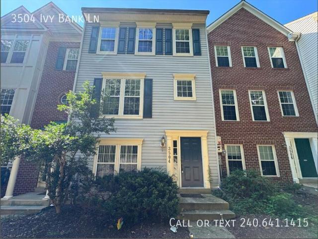 3 BR, 2.5 BA Apartment 3504 Ivy Bank Ln, Laurel, MD 20724
