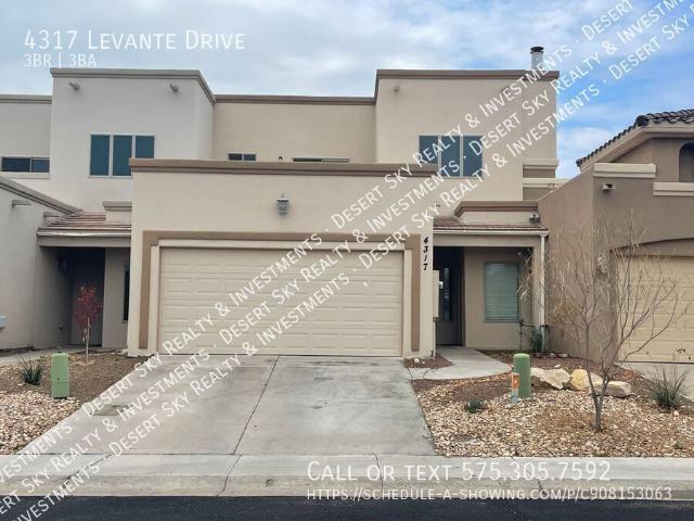 3 BR, 2.5 BA Apartment 4317 Levante Drive, Las Cruces, NM 88011