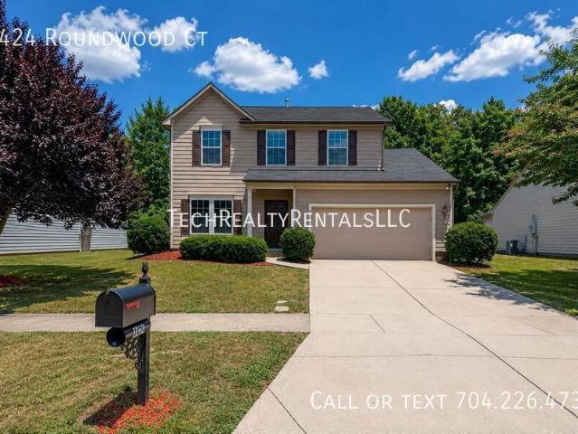 3 BR, 2.5 BA Apartment 4424 Roundwood Ct, Indian Trail, NC 28079