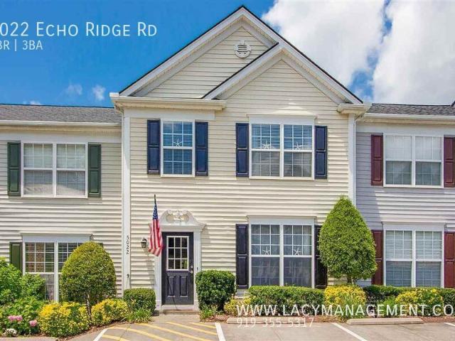 3 BR, 2.5 BA Apartment 5022 Echo Ridge Rd, Raleigh, NC 27612