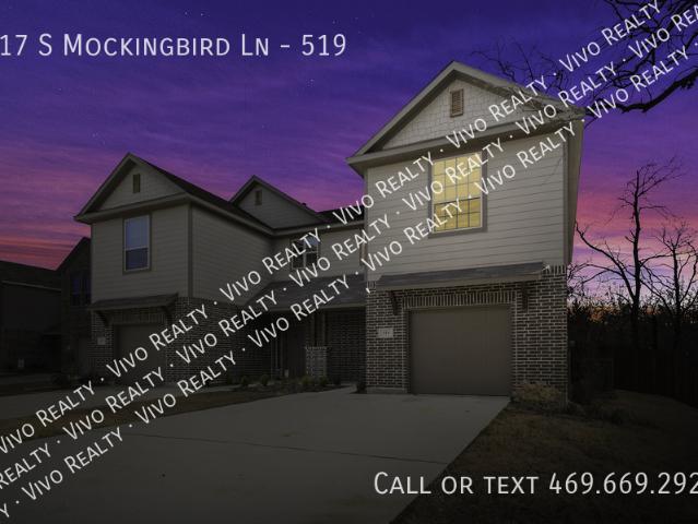 3 BR, 2.5 BA Apartment 517 S Mockingbird Ln, Denton, TX 76205