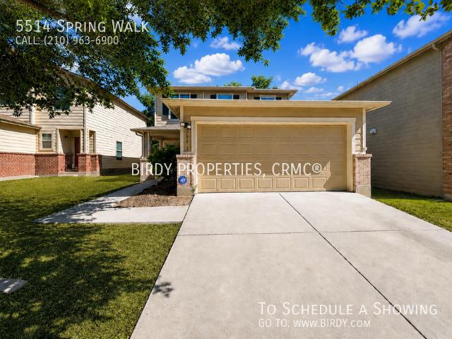 3 BR, 2.5 BA Apartment 5514 Spring Walk, San Antonio, TX 78247