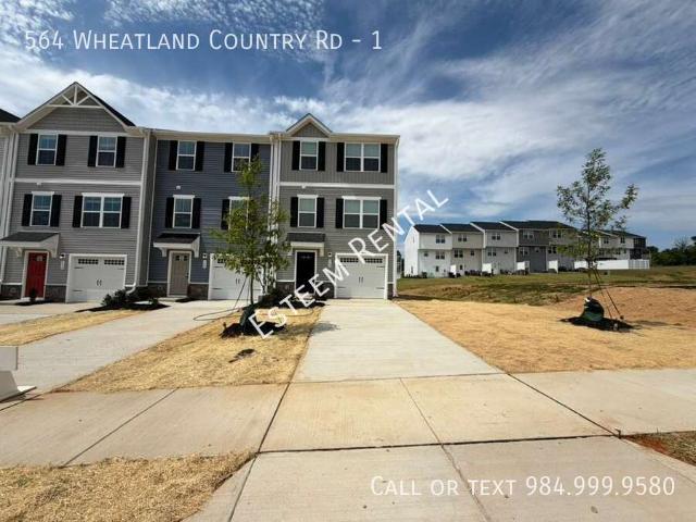 3 BR, 2.5 BA Apartment 564 Wheatland Country Rd, Raleigh, NC 27603