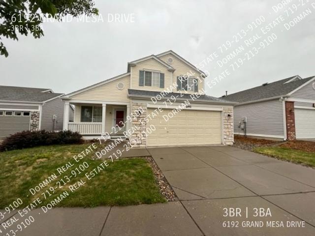 3 BR, 2.5 BA Apartment 6192 GRAND MESA DRIVE, COLORADO SPRINGS, CO 80923