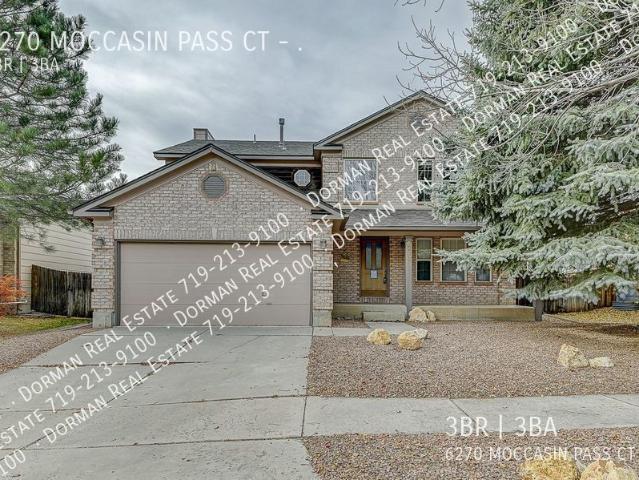 3 BR, 2.5 BA Apartment 6270 MOCCASIN PASS CT, COLORADO SPRINGS, CO 80919