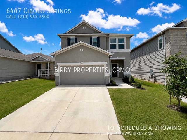 3 BR, 2.5 BA Apartment 6467 Cibolo Springs, Converse, TX 78109