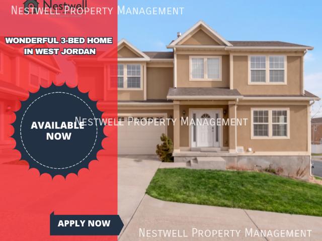 3 BR, 2.5 BA Apartment 6838 W Grevillea Ln, West Jordan, UT 84081