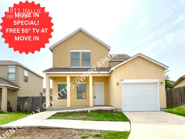 3 BR, 2.5 BA Apartment 6911 Hallie Ridge, San Antonio, TX 78227