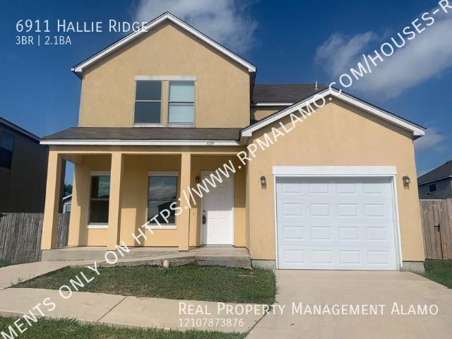 3 BR, 2.5 BA Apartment 6911 Hallie Ridge, San Antonio, TX 78227