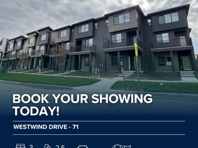 3 BR, 2.5 BA Apartment 71 Westwind Dr, Spruce Grove, AB T7X 4C6
