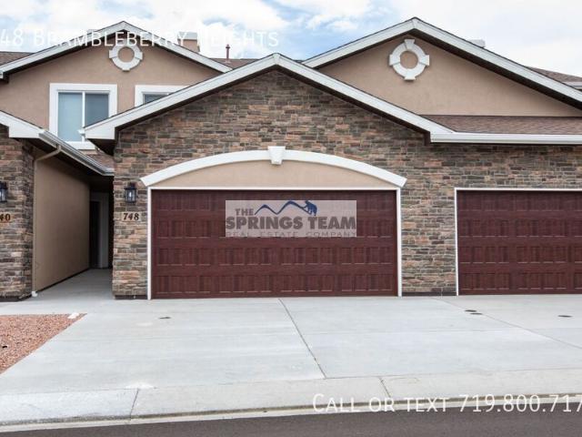 3 BR, 2.5 BA Apartment 748 Brambleberry Heights, Colorado Springs, CO 80921