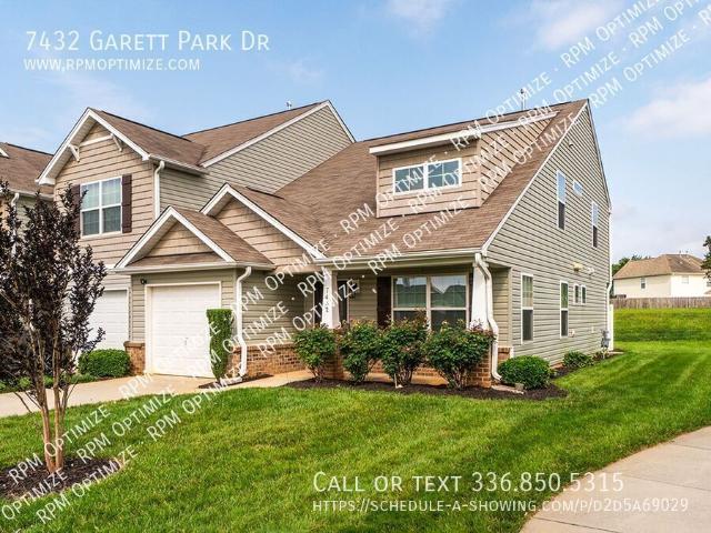 3 BR, 2.5 BA Apartment 7432 Garett Park Dr, Whitsett, NC 27377