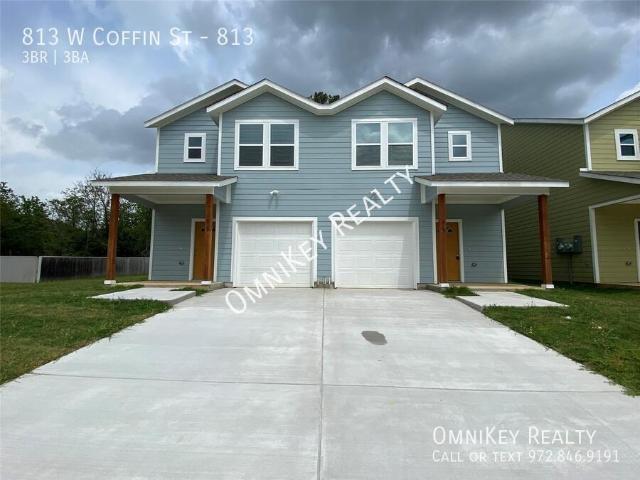3 BR, 2.5 BA Apartment 813 W Coffin St, Denison, TX 75020