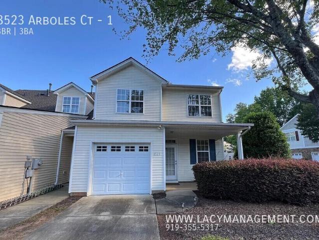 3 BR, 2.5 BA Apartment 8523 Arboles Ct 1, Raleigh, NC 27613