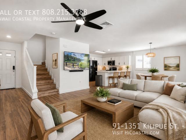 3 BR, 2.5 BA Apartment 91 1351 Kilipue St Ewa Beach, HI 96706