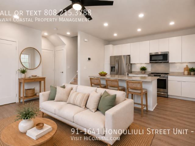 3 BR, 2.5 BA Apartment 91 1641 Honouliuli Street Unit, Ewa Beach, HI 96706