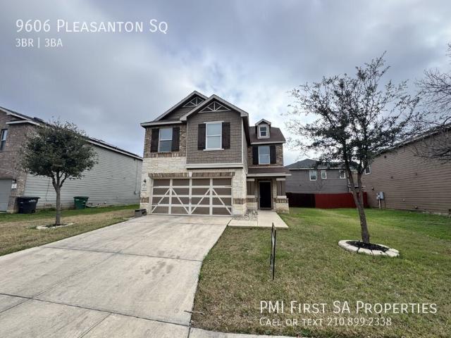 3 BR, 2.5 BA Apartment 9606 Pleasanton Sq, San Antonio, TX 78221