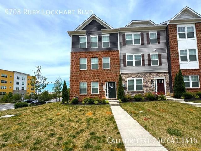 3 BR, 2.5 BA Apartment 9708 Ruby Lockhart Blvd, Bowie, MD 20721