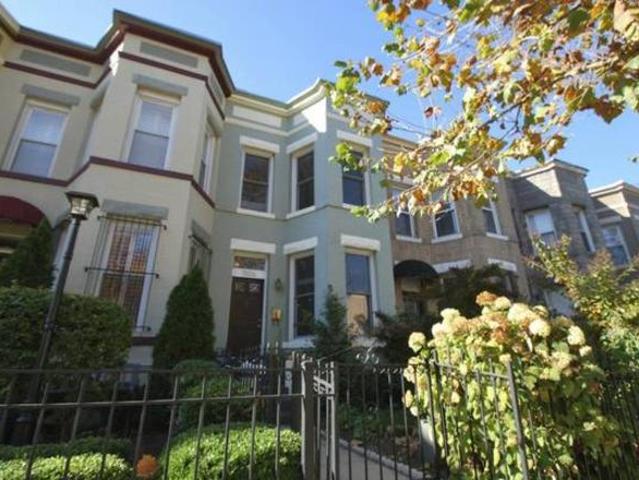 3 Br, 2 bath, Townhouse/Brownstone/RowHouse 1506 1st Street Nw