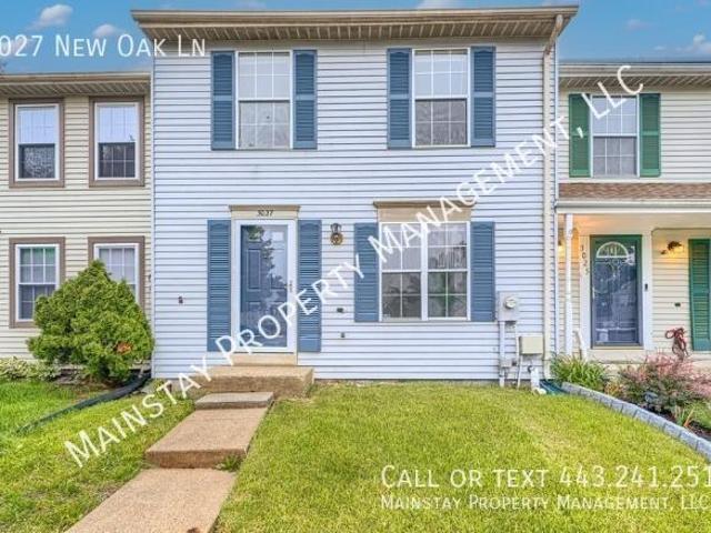 3 Br, 2 bath, Townhouse/Brownstone/RowHouse 3027 New Oak Ln