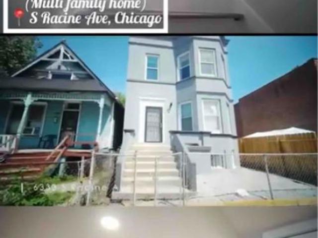 3 Br, 2 bath, Condo 6233 S Racine Ave