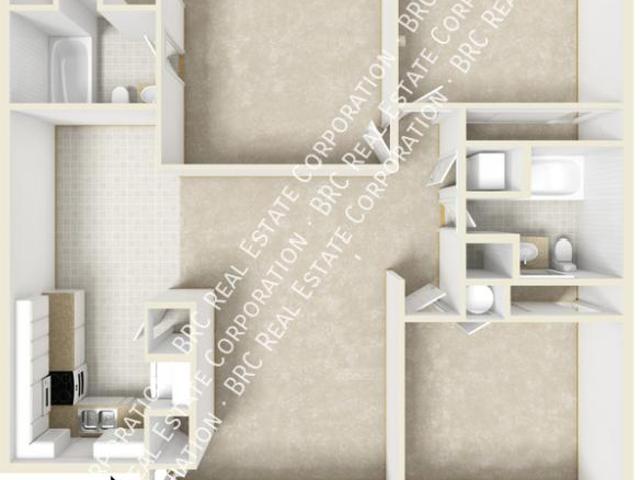 3 Br, 2 bath, Condo 1300 Milky Way