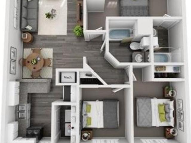 3 Br, 2 bath, Condo 2129 Holly Oaks Lane