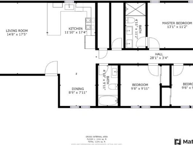 3 Br, 2 bath, Condo 3461 N Oconto Ave