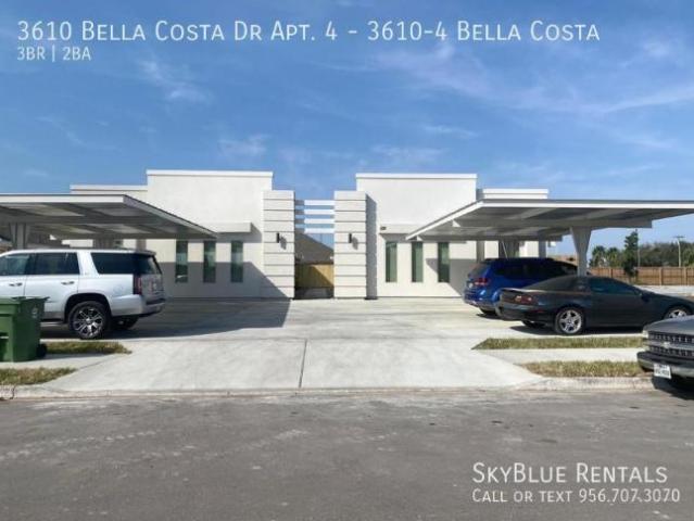 3 Br, 2 bath, Condo 3610 Bella Costa Dr