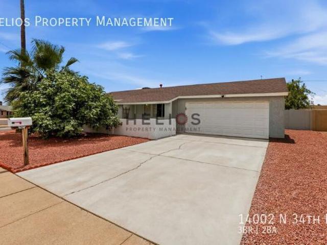 3 Br, 2 bath, Single Family 14002 N 34th Pl