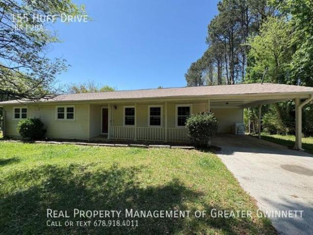 3 Br, 2 bath, Single Family 155 Huff Drive