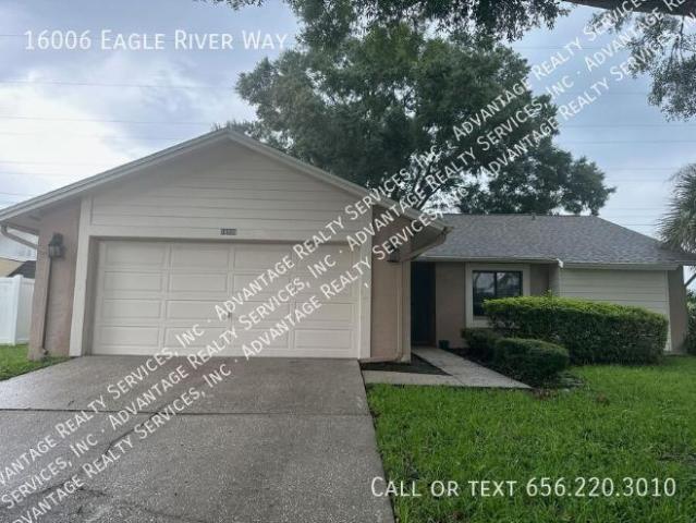 3 Br, 2 bath, Single Family 16006 Eagle River Way