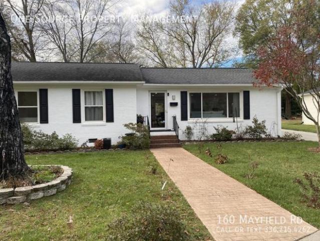 3 Br, 2 bath, Single Family 160 Mayfield Rd