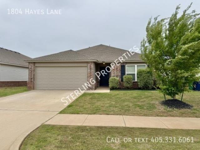3 Br, 2 bath, Single Family 1804 Hayes Lane