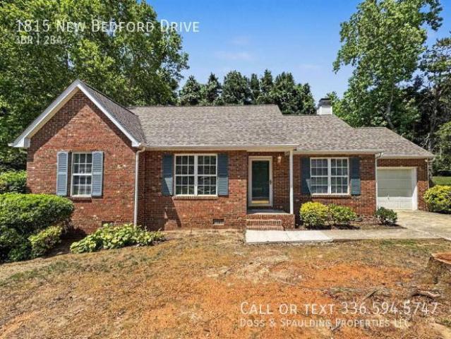 3 Br, 2 bath, Single Family 1815 New Bedford Dr