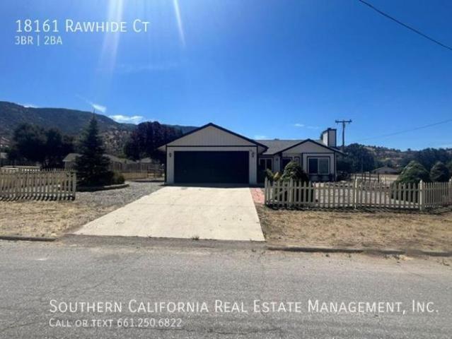 3 Br, 2 bath, Single Family 18161 Rawhide Ct