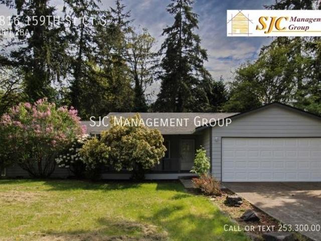 3 Br, 2 bath, Single Family 1816 159th St Ct S