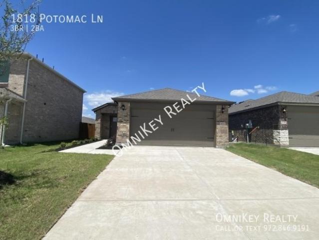 3 Br, 2 bath, Single Family 1818 Potomac Ln