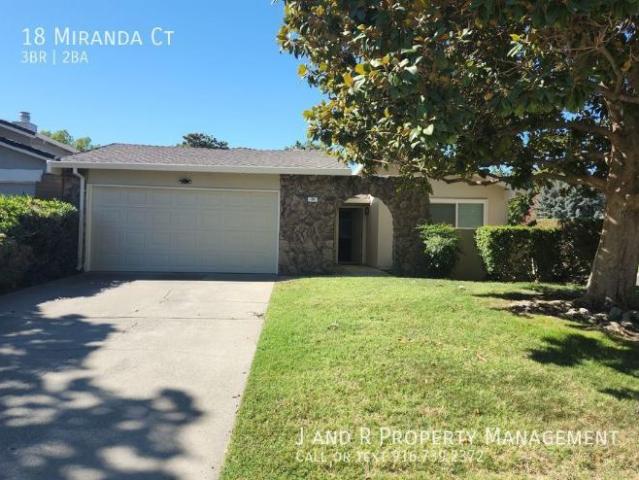 3 Br, 2 bath, Single Family 18 Miranda Ct