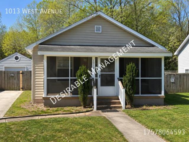 3 Br, 2 bath, Single Family 1013 West Avenue