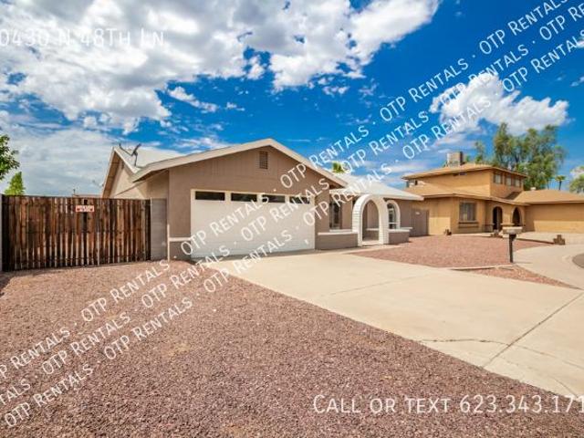 3 Br, 2 bath, Single Family 10430 N 48th Ln