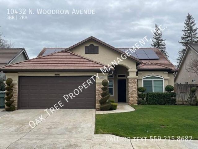 3 Br, 2 bath, Single Family 10432 N Woodrow Avenue