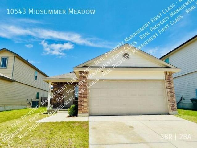 3 Br, 2 bath, Single Family 10543 Midsummer Meadow