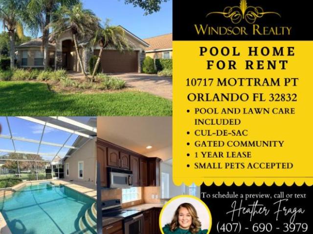 3 Br, 2 bath, Single Family 10717 Mottram Point
