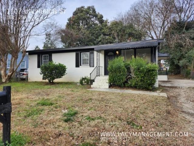3 Br, 2 bath, Single Family 1107 Upchurch St