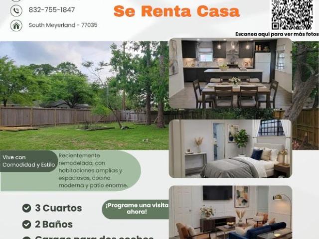 3 Br, 2 bath, Single Family 12354 Nesmith Dr