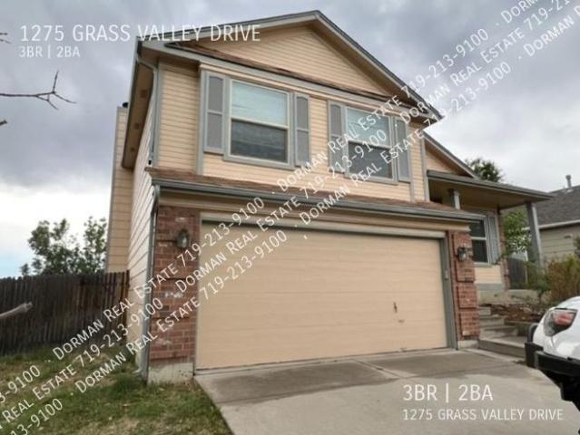 3 Br, 2 bath, Single Family 1275 Grass Valley Drive