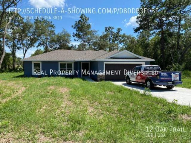 3 Br, 2 bath, Single Family 12 Oak Trail