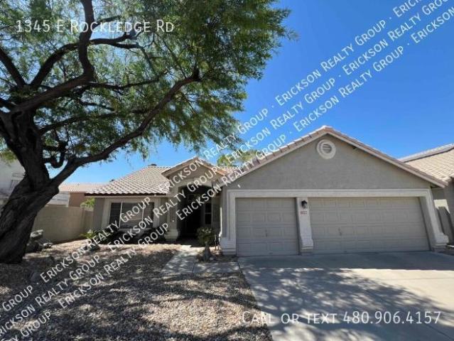 3 Br, 2 bath, Single Family 1345 E Rockledge Rd