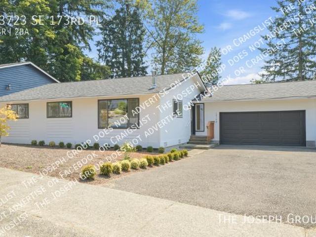 3 Br, 2 bath, Single Family 13723 SE 173rd Pl